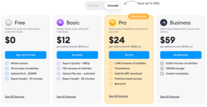 Choosing Between Monthly or (Discounted) Annual Subscription Payment ...